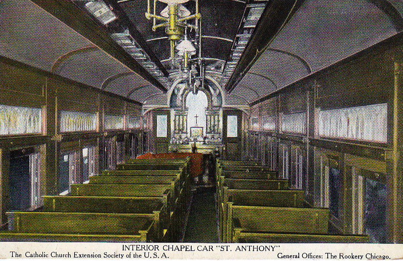 Chapel Cars, Spreading the Good News on the Rails | Diocese of ...